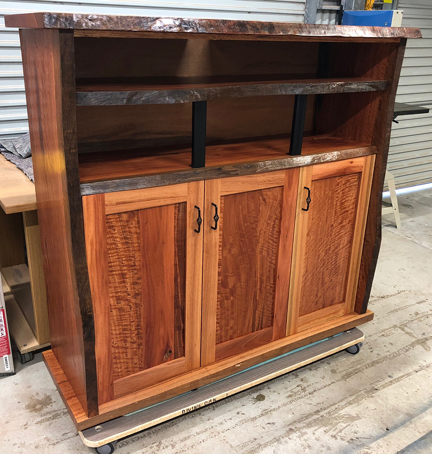 Live Edge Entertainment Unit - Tuckers Lane 4x4 Drawers & Furniture